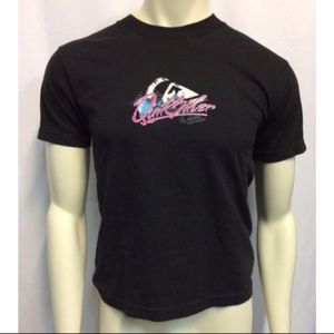 Quiksilver | Shirts | Youth Black Quicksilver L Large Tshirt Tee Beach ...